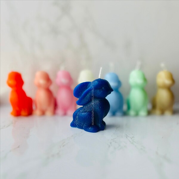 Bunny Candle - Etsy