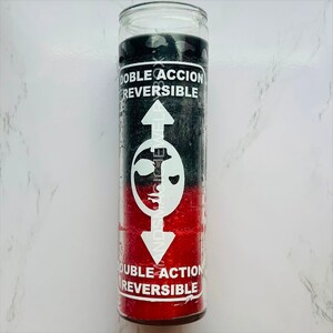 Doubletriple Action Reversible Glass Candles Velas De Vidrio ...