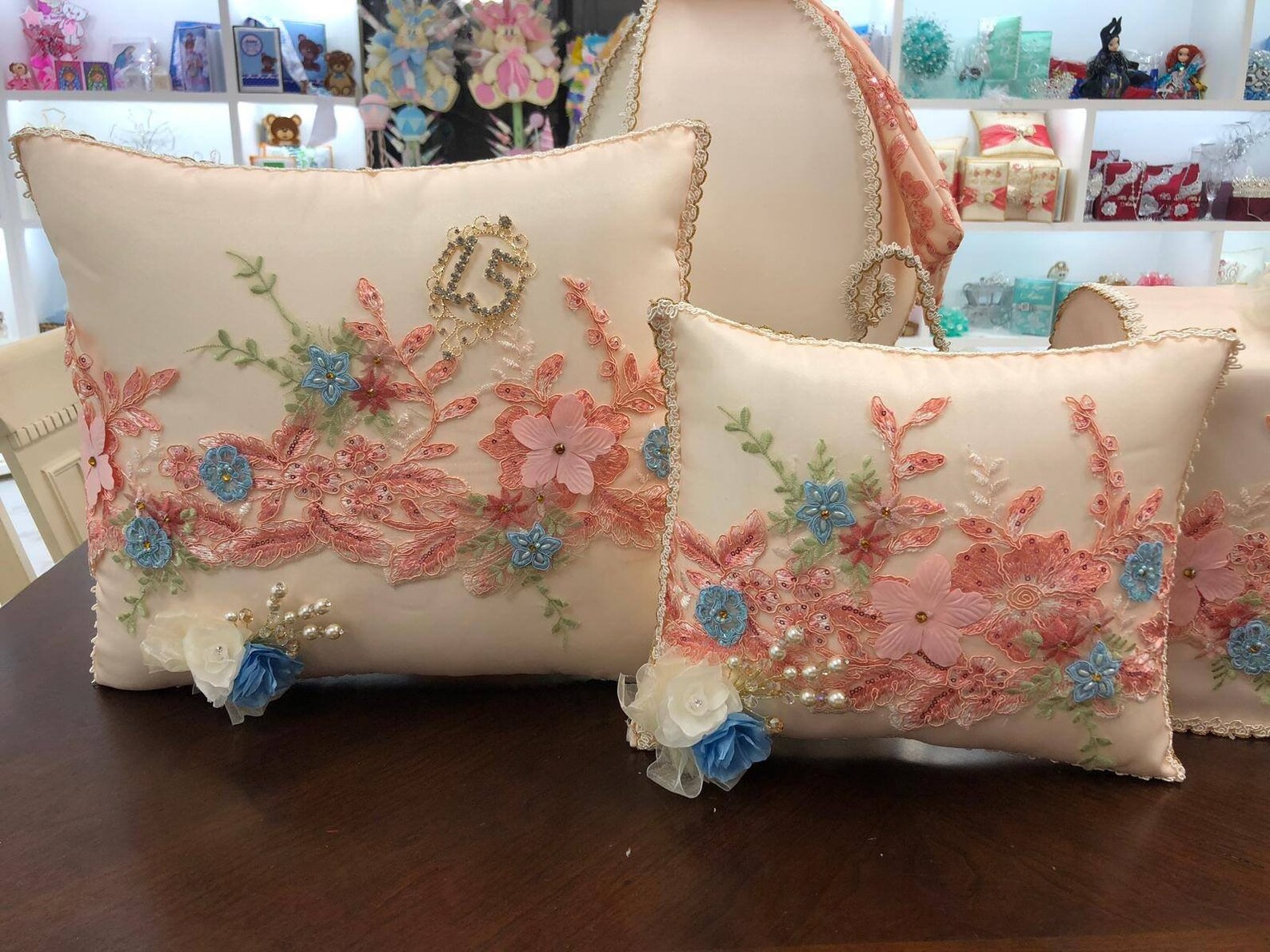 Set De Cojines Para Quinceanera/custom Made Pillow Set/ Set De - Etsy