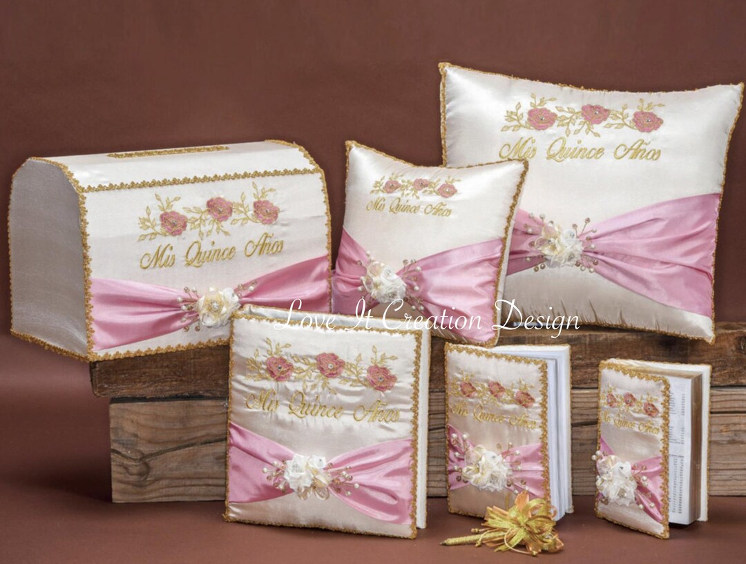 Set De Cojines Para Quinceanera/custom Made Pillow Set/ Set De Cojines ...