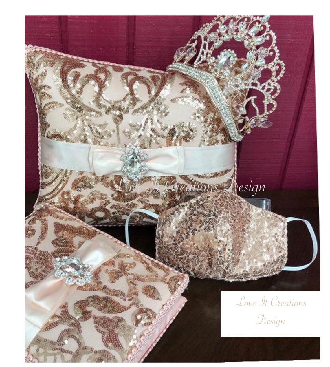 Set De Cojines Para Quinceanera/custom Made Pillow Set/ Set De Cojines ...