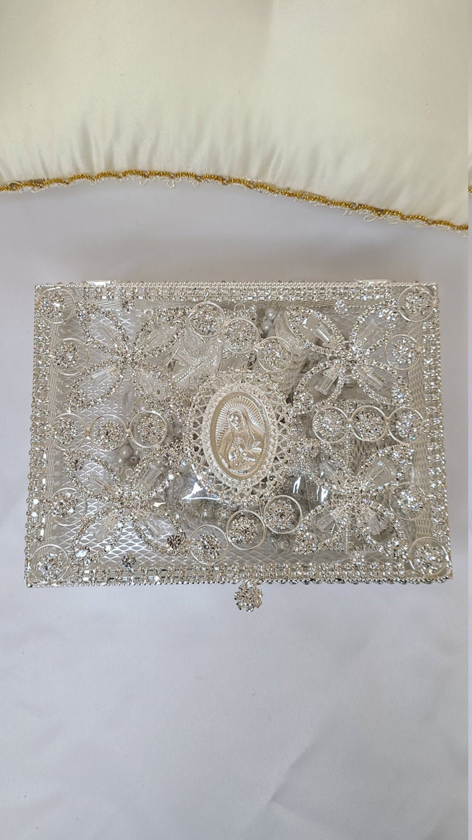 Set De Rosario, Arras Y Lazo/set of Rosary, Arras and Beautiful Wedding ...