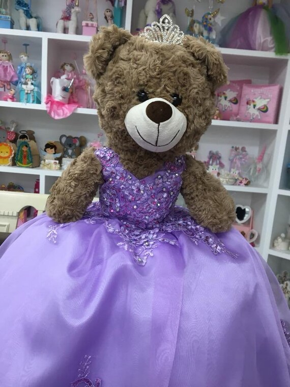 Personalized Quinceanera Teddy Bear Dress Custom Made Teddy | Etsy