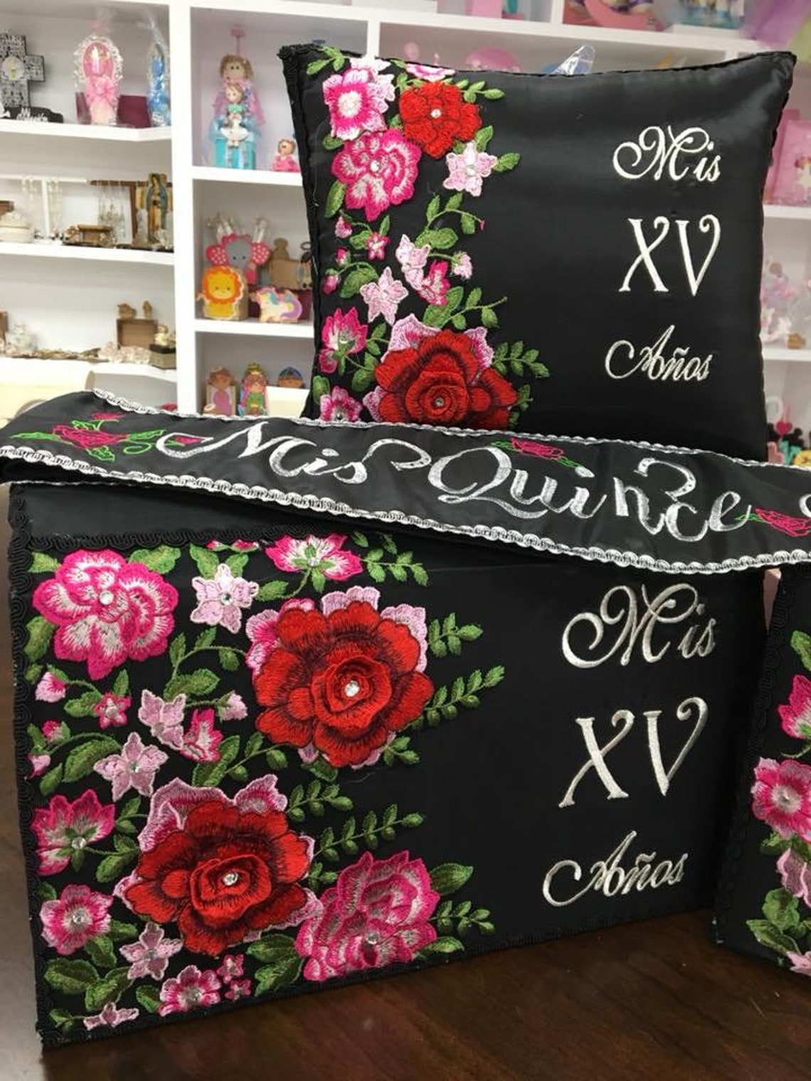 Set De Cojines Para Quinceanera/custom Made Pillow Set/ Set De Cojines ...