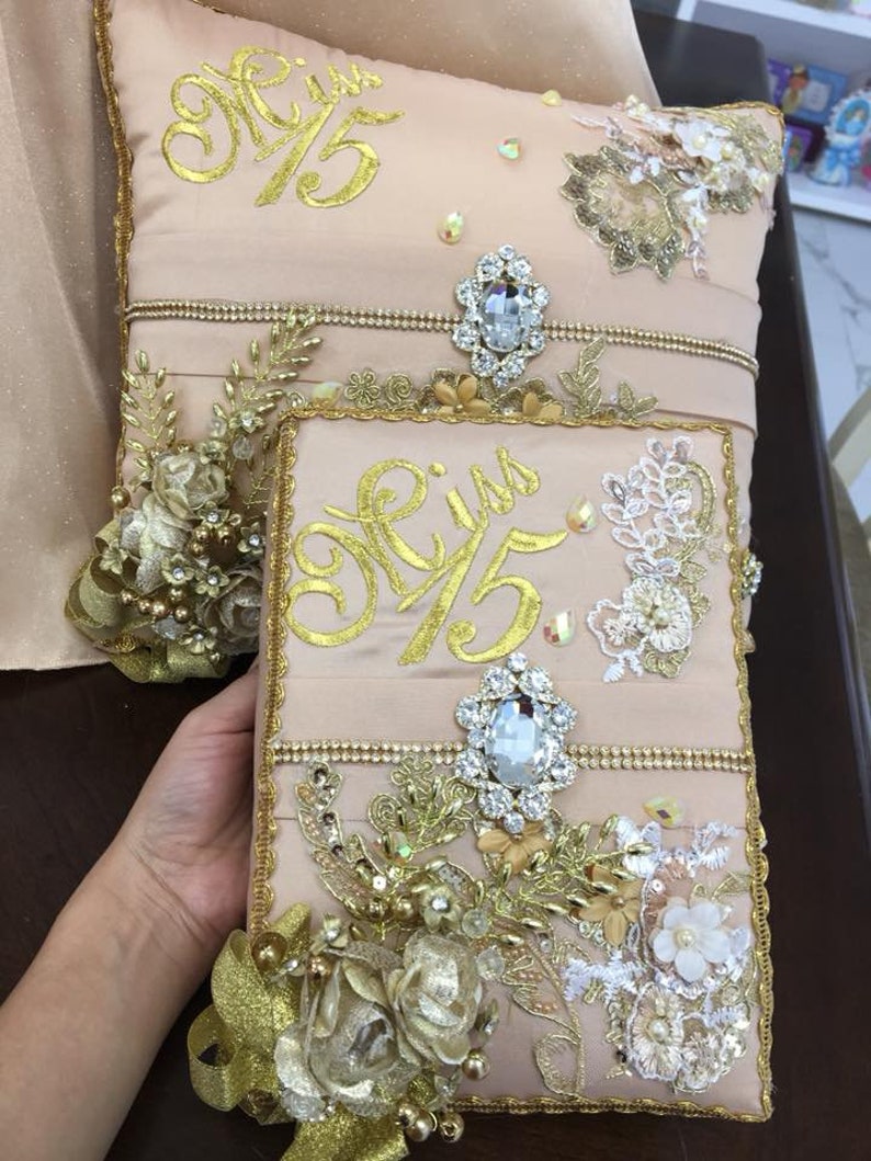 Set De Cojines Para Quinceanera/custom Made Pillow Set/ Set De Cojines ...