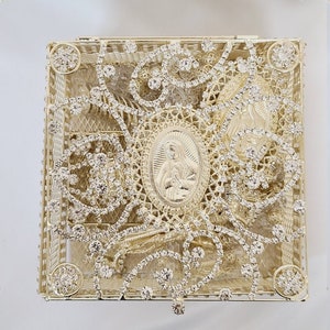 Set De Rosario, Arras Y Lazo/set of Rosary, Arras and Beautiful Wedding ...