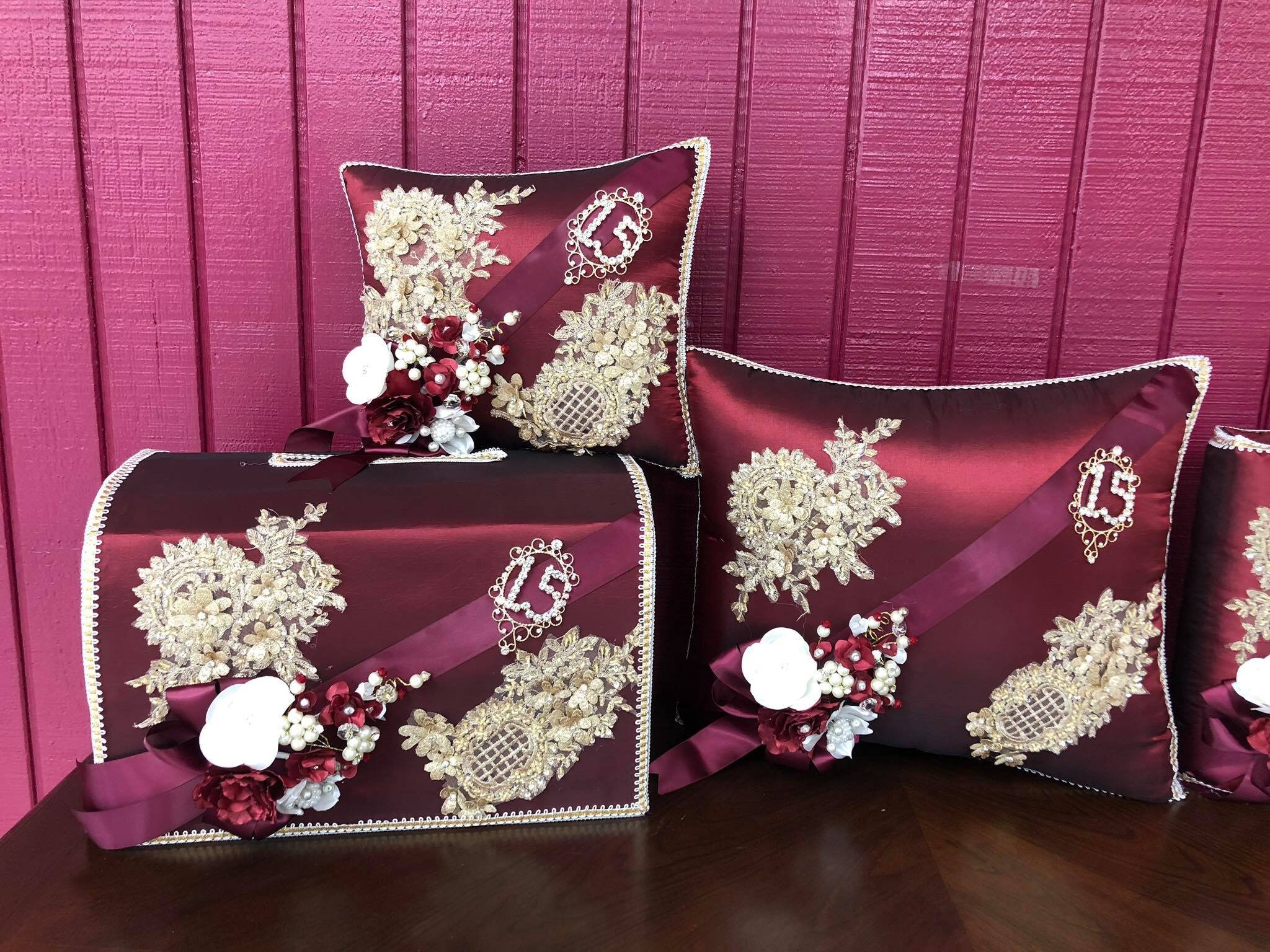 Set De Cojines Para Quinceanera/custom Made Pillow Set/ Set De Cojines ...