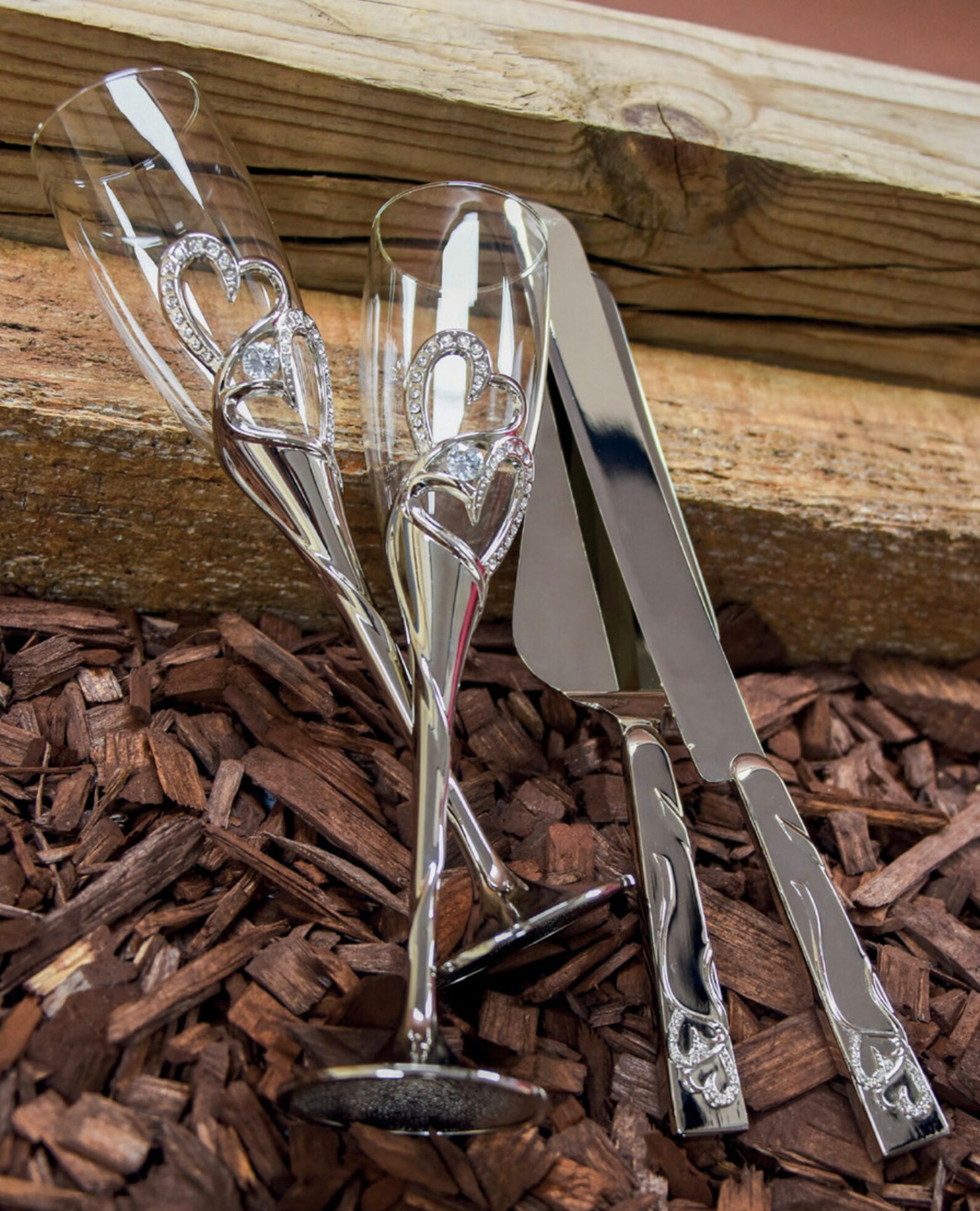 Personalized Wedding Cake Server and Knife Set Custom Cake - Etsy