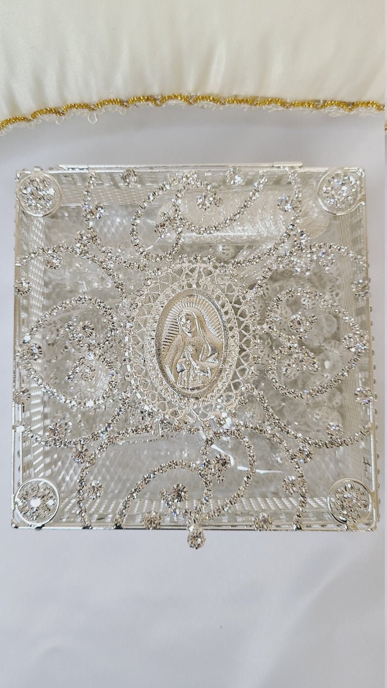 Set De Rosario, Arras Y Lazo/set of Rosary, Arras and Beautiful Wedding ...