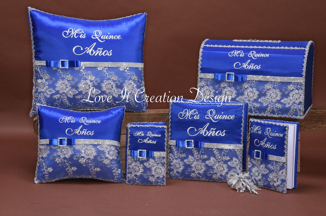 Set De Cojines Para Quinceanera/custom Made Pillow Set/ Set De Cojines ...
