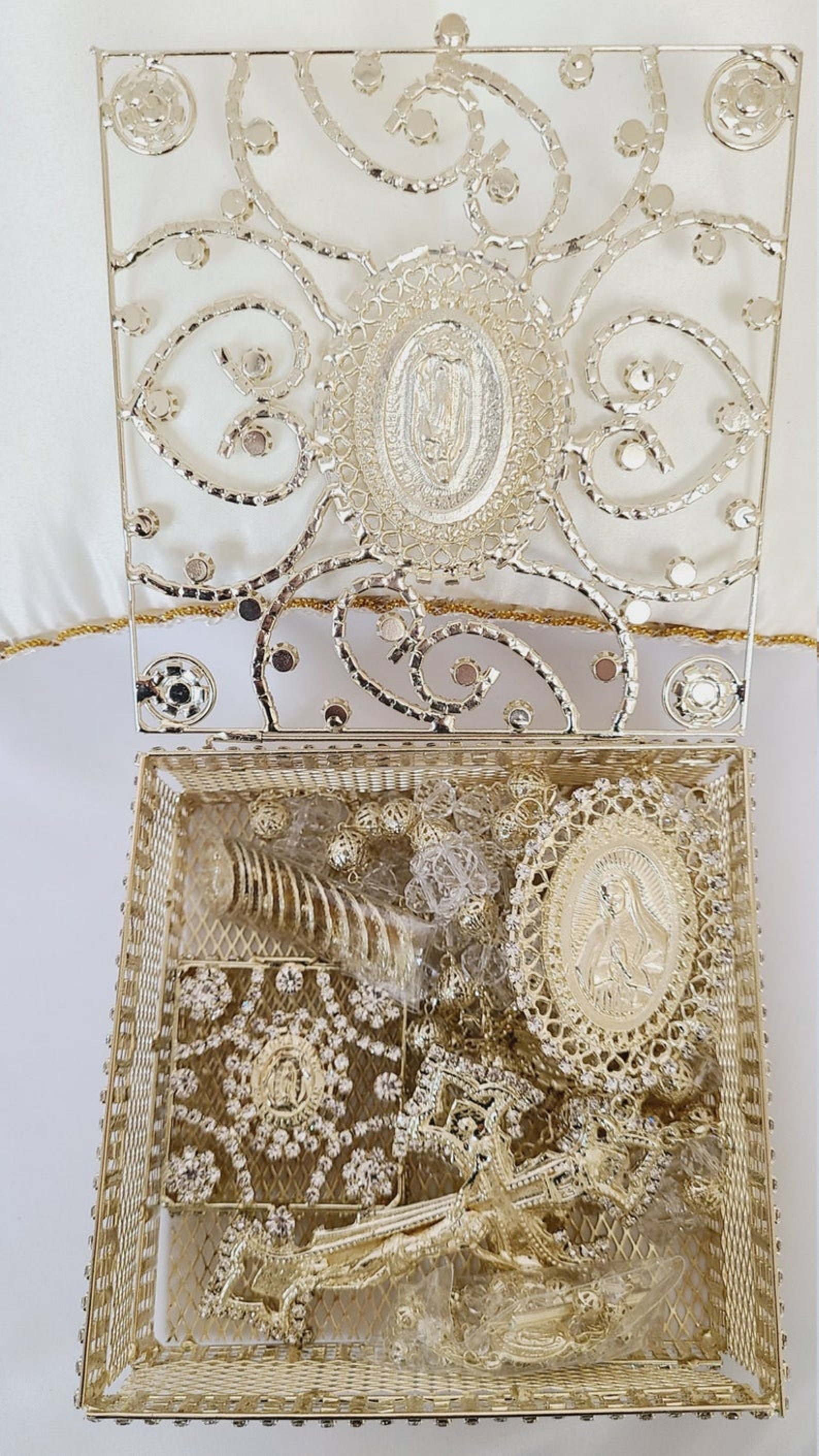 Set De Rosario Arras Y Lazo/set of Rosary Arras and - Etsy