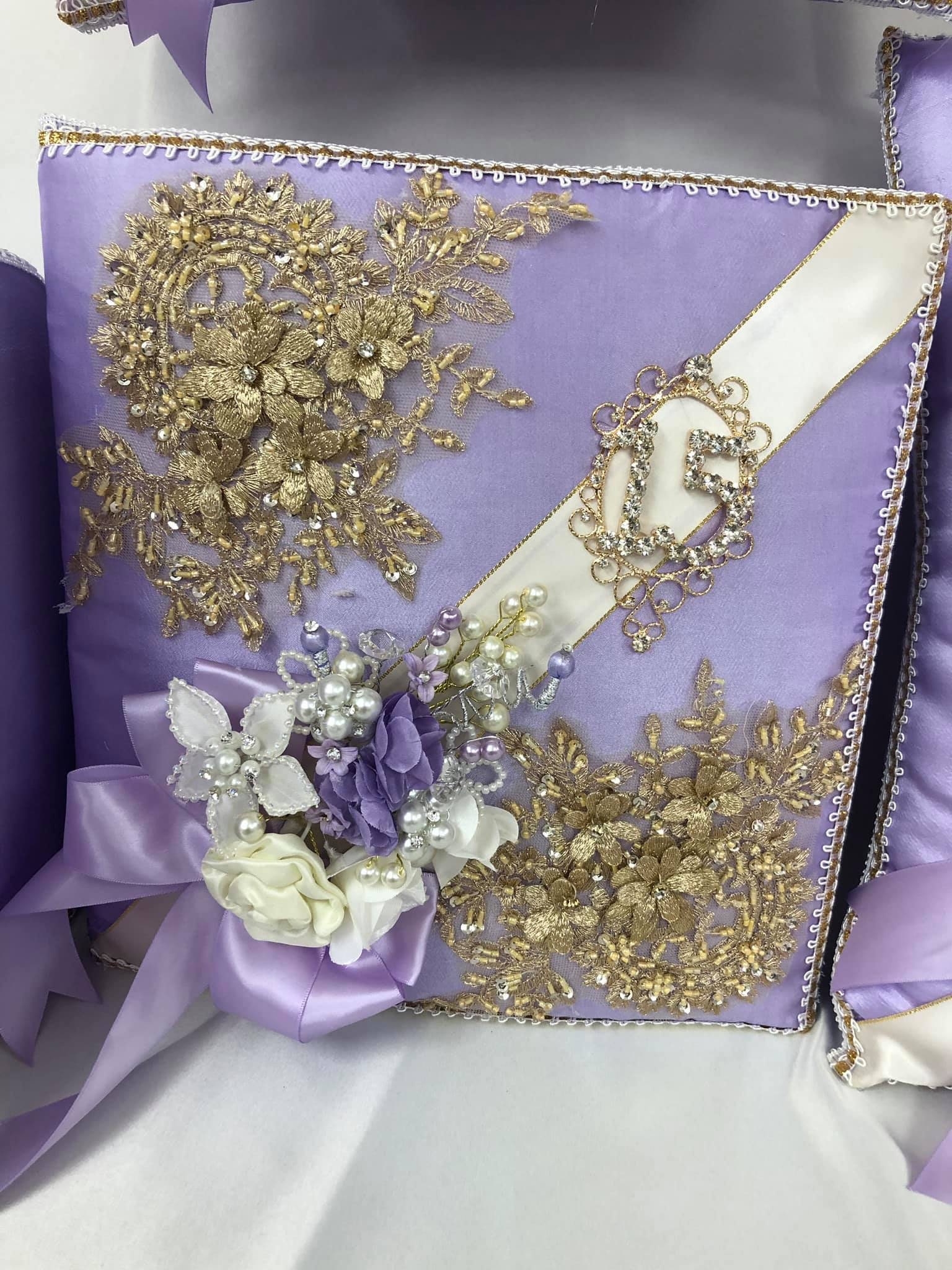 Set De Cojines Para Quinceanera/custom Made Pillow Set/ Set De Cojines ...