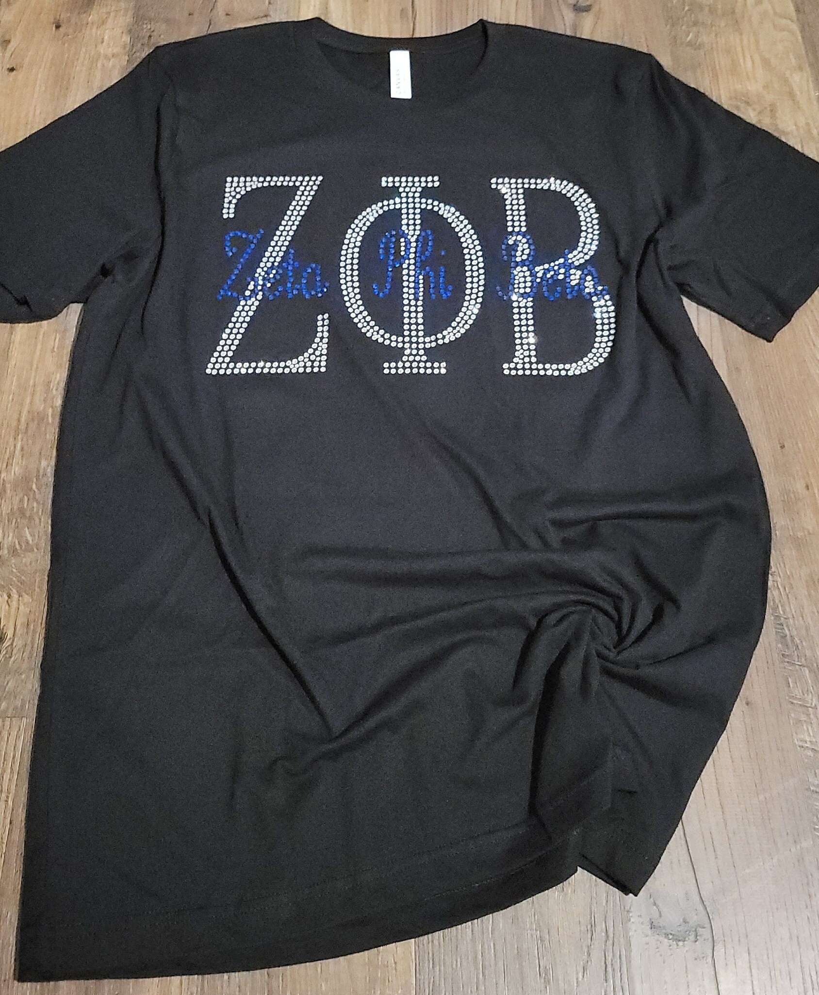 Zeta Phi Beta Dove Bling Fancy Zeta Phi Beta Etsy