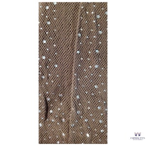 Caribbean Carnival Rhinestone Fishnet, Diamond Fishnet Glamour ...