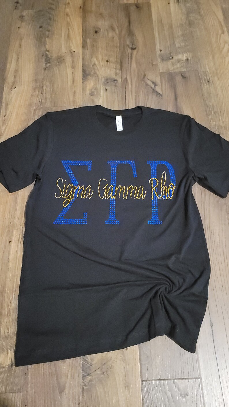 Sigma Gamma Rho Poodle Bling Fancy Sigma Gamma Rho - Etsy