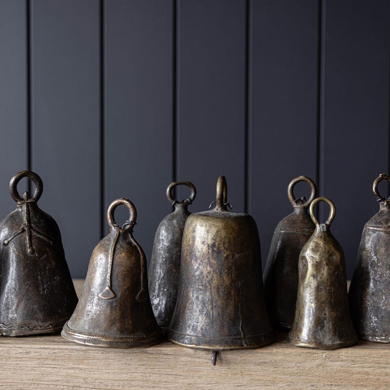 Antique Cow Bell - Etsy