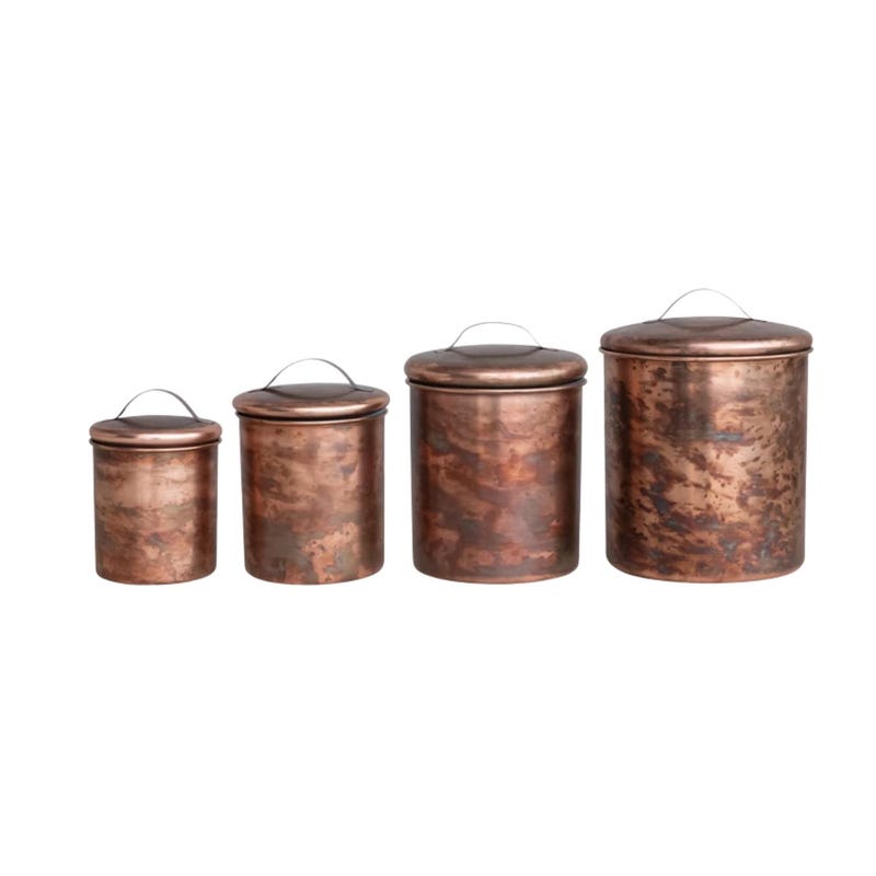 Copper Containers - Etsy
