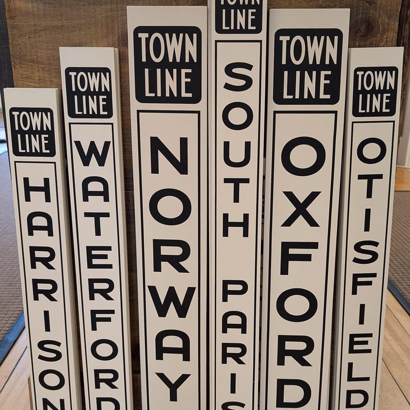 Maine Wood Sign - Etsy
