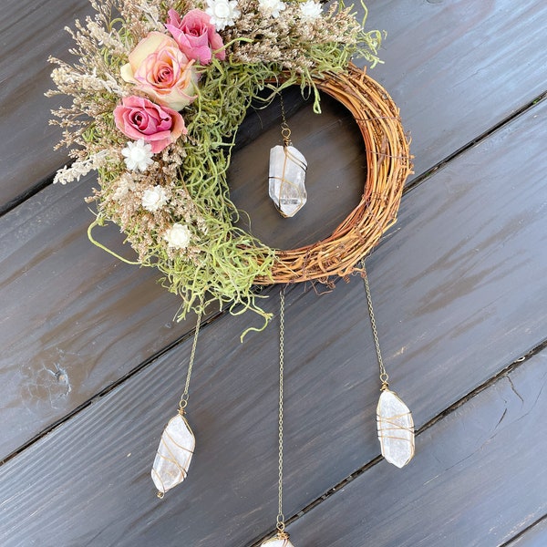 Crystal Wreath - Etsy