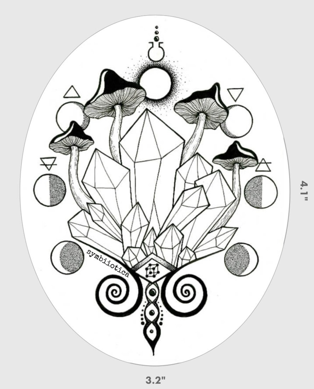 Alchemy Vinyl Sticker - Etsy