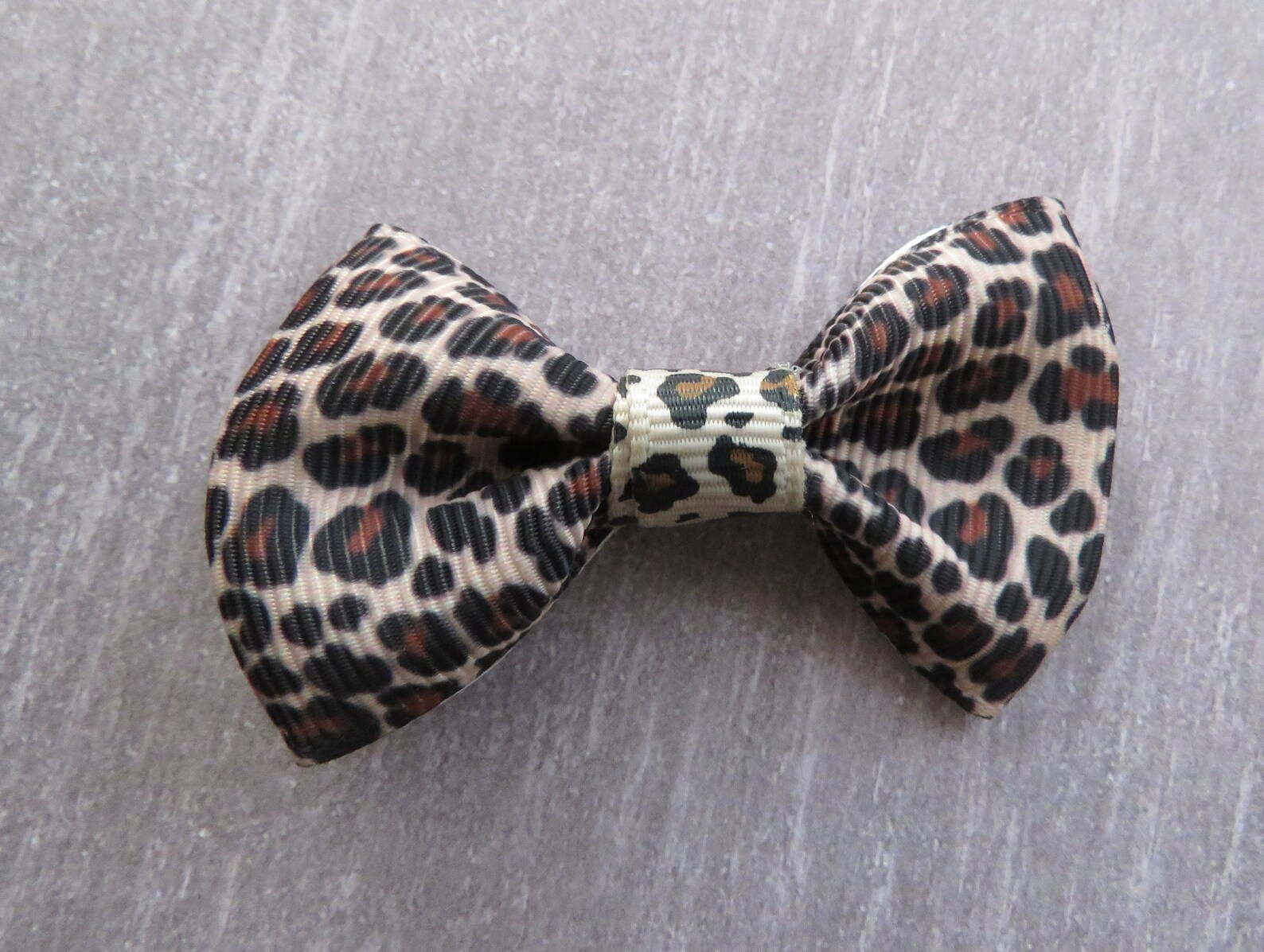Set of 10 Mini Bows Leopard Bow for Craft - Etsy