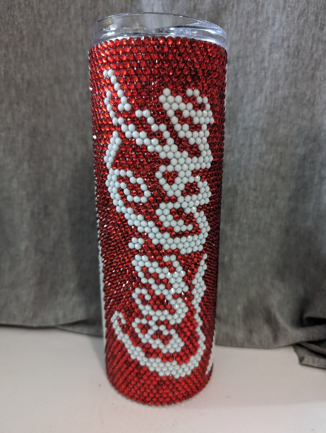 Soda Can Rhinestone 20oz Skinny Tumbler - Etsy
