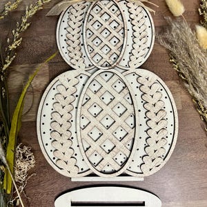 Sweater Weather Standing Pumpkins in Three Styles, Four Sizes, Fall ...