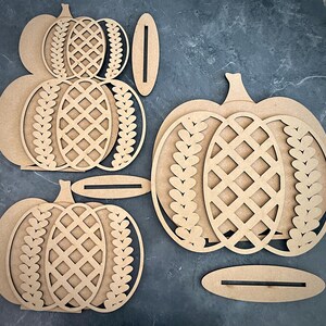 Sweater Weather Standing Pumpkins in Three Styles, Four Sizes, Fall ...