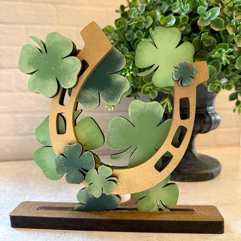 St Patricks Day Horseshoe - Etsy
