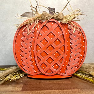 Sweater Weather Standing Pumpkins in Three Styles, Four Sizes, Fall ...