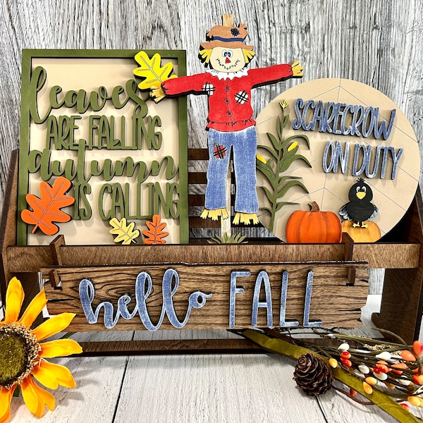 Wood Scarecrows - Etsy