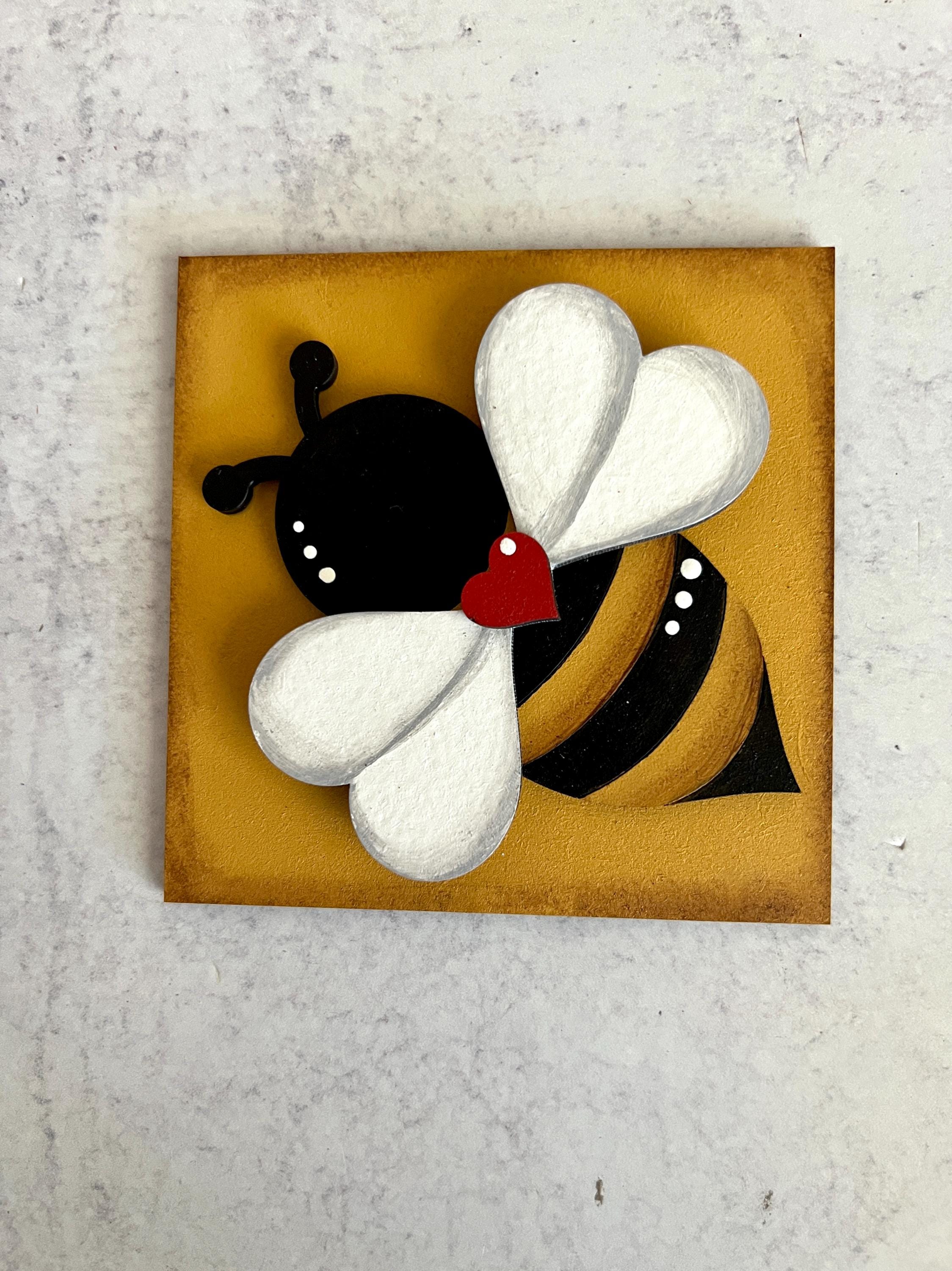 Honey Bee Collection, Four Inch Interchangeable Squares, Six Different ...