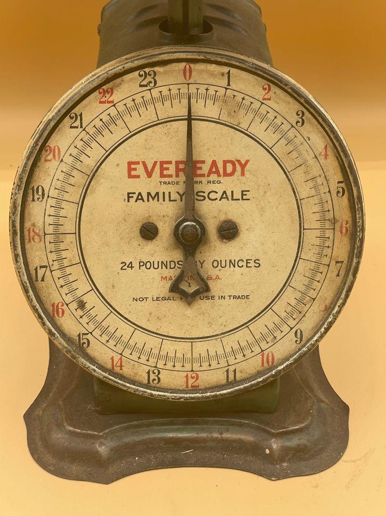 Antique Eveready Family Scale - Etsy
