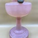 Aladdin Pink Satin Glass Oil Lamp - Etsy