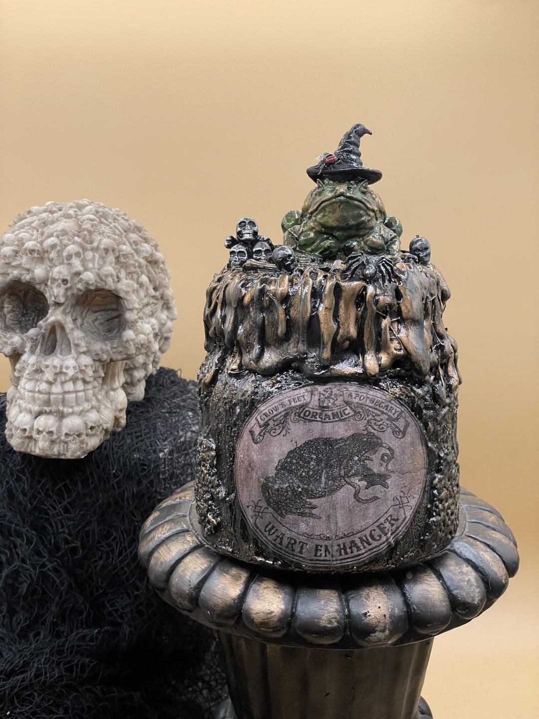 Frog, Toad, Potion Bottle, Halloween, Gothic, Label, Deviant - Etsy