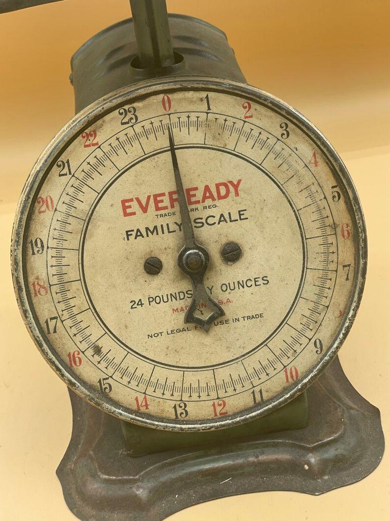 Antique Eveready Family Scale - Etsy
