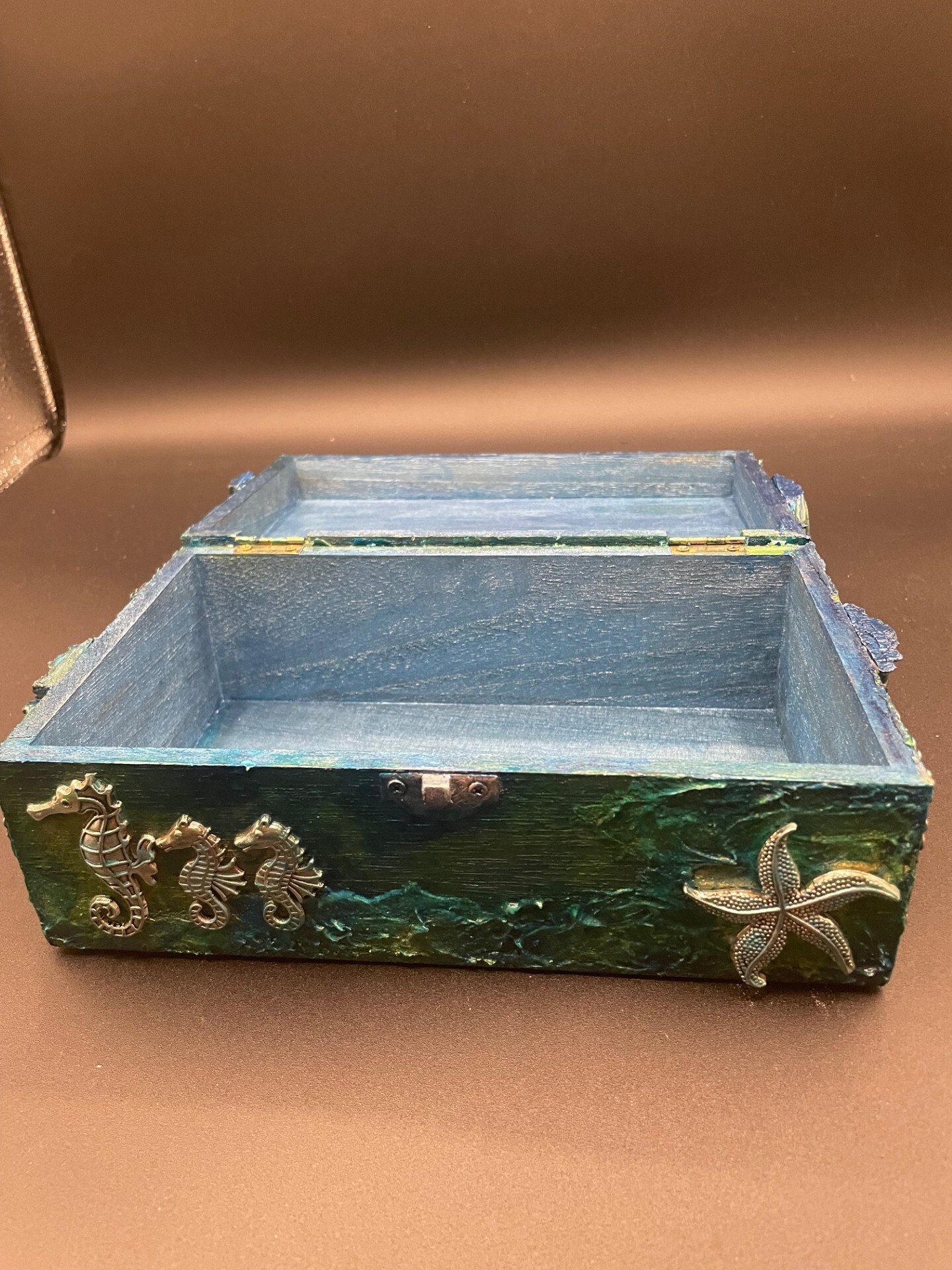 Mermaid Box, Jewelry Box, Trinket Box, Under the Sea, Ocean, Beachy ...