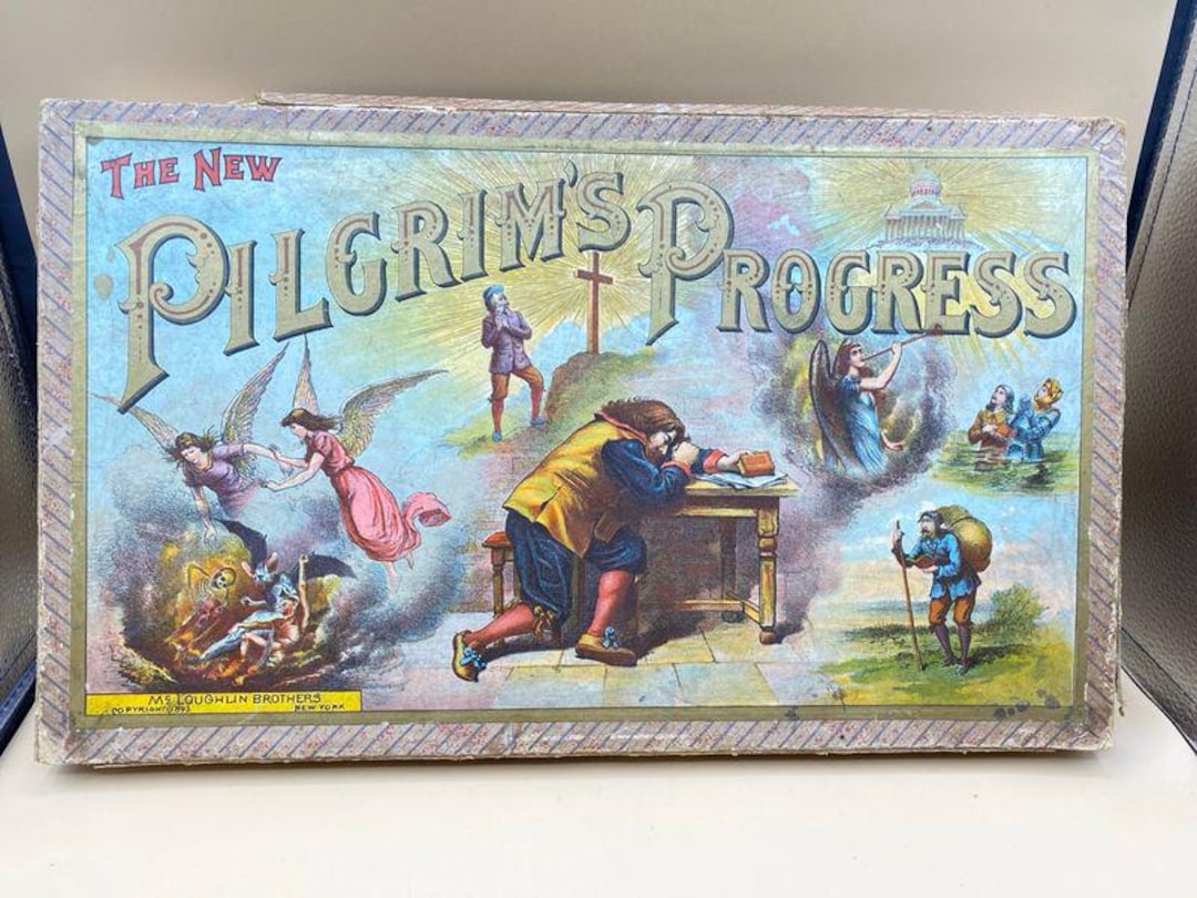 The New Pilgrims Progress Game Mcloughlin Brothers New York 1893 - Etsy