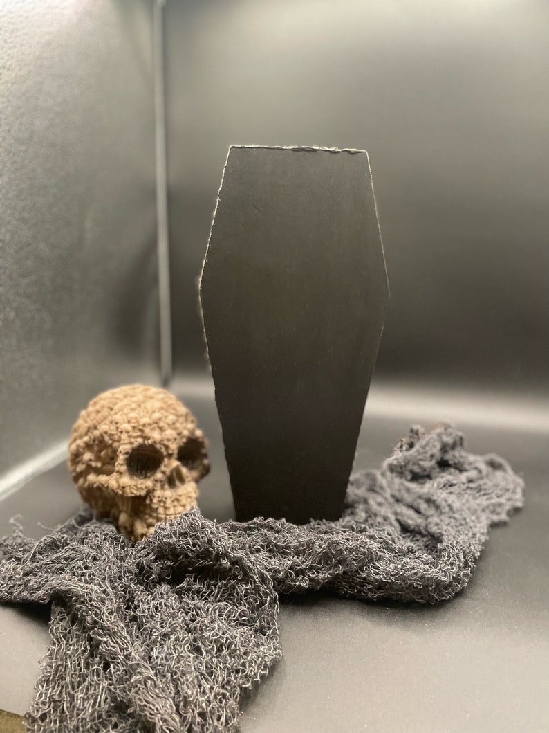Skull and Snake Coffin, Bats, Skeleton, Creepy - Etsy