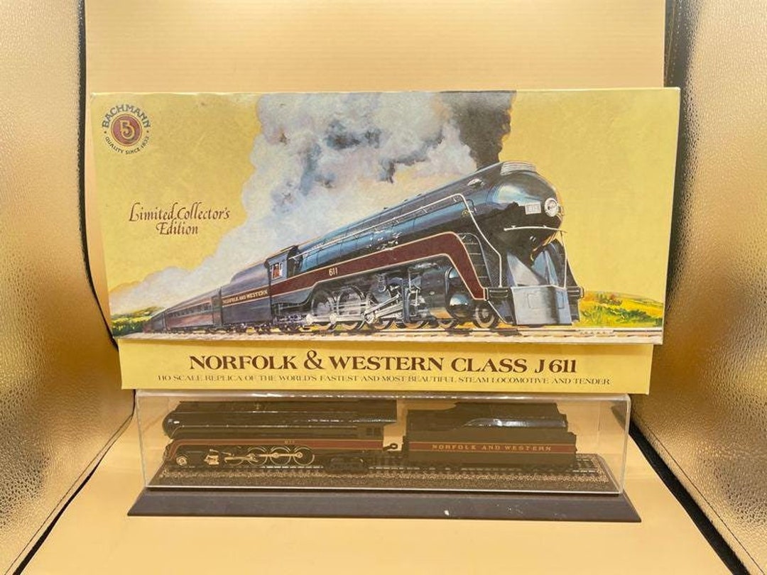 HO BACHMANN 41-0657-A4 4-8-4 Norfolk & Western Class J 611 Steam ...