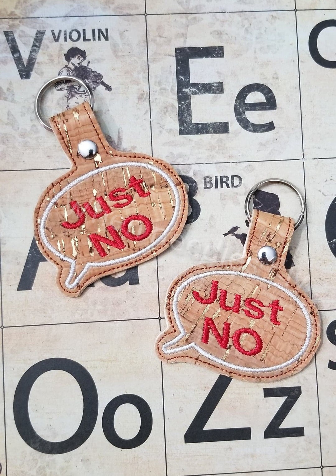 In the Hoop Conversation Bubble Just No Snap Tab Machine Embroidery ...
