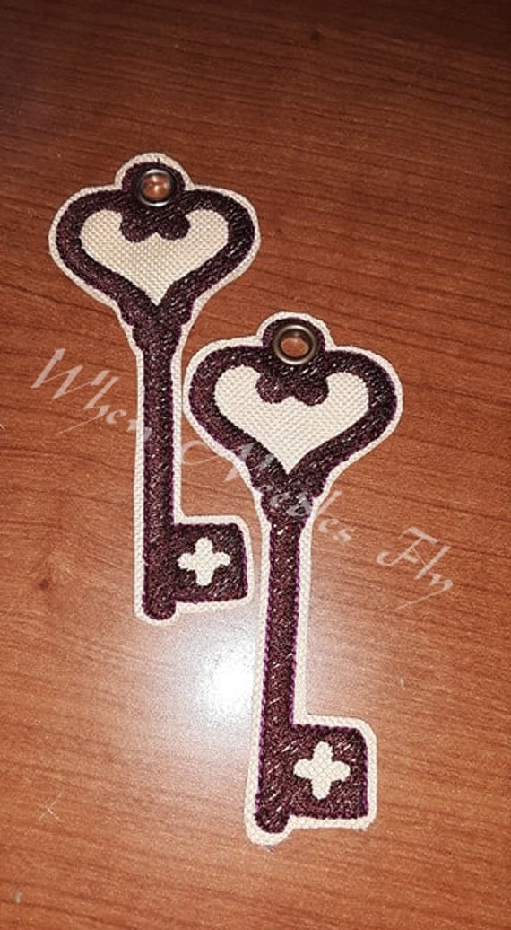 Embroidery Machine Design for a in the Hoop Antique Key - Etsy