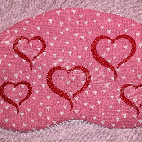 Heart Sleep Mask - Etsy