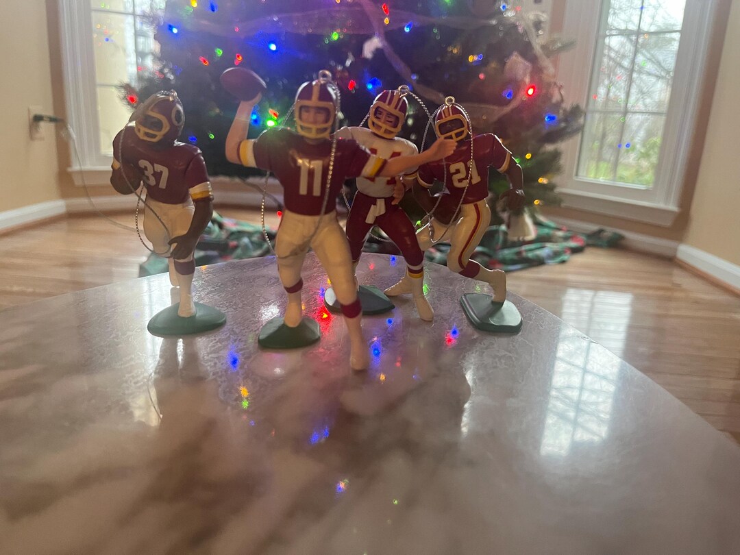 Washington Commanders Greatest Football Legends Lot of 4 Christmas ...