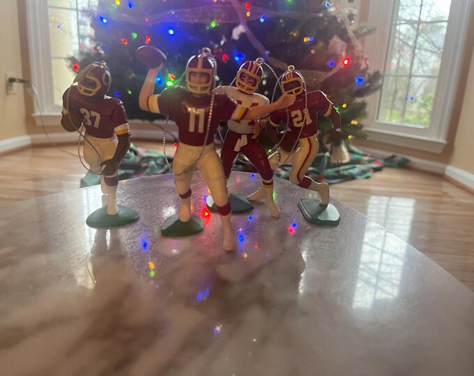 Washington Commanders Greatest Football Legends Lot of 4 Christmas ...
