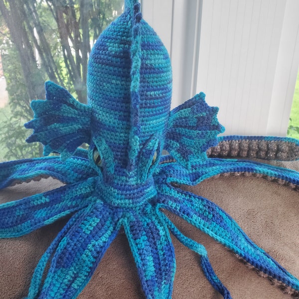 Realistic Octopus Crochet Pattern - Etsy
