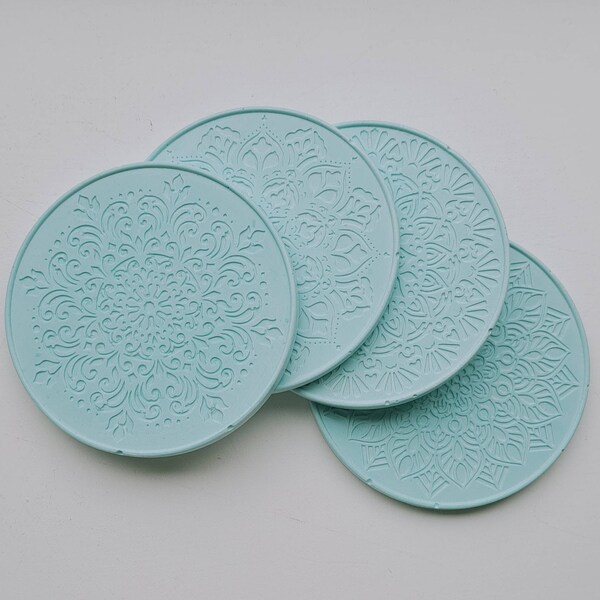 Blue Coasters - Etsy UK