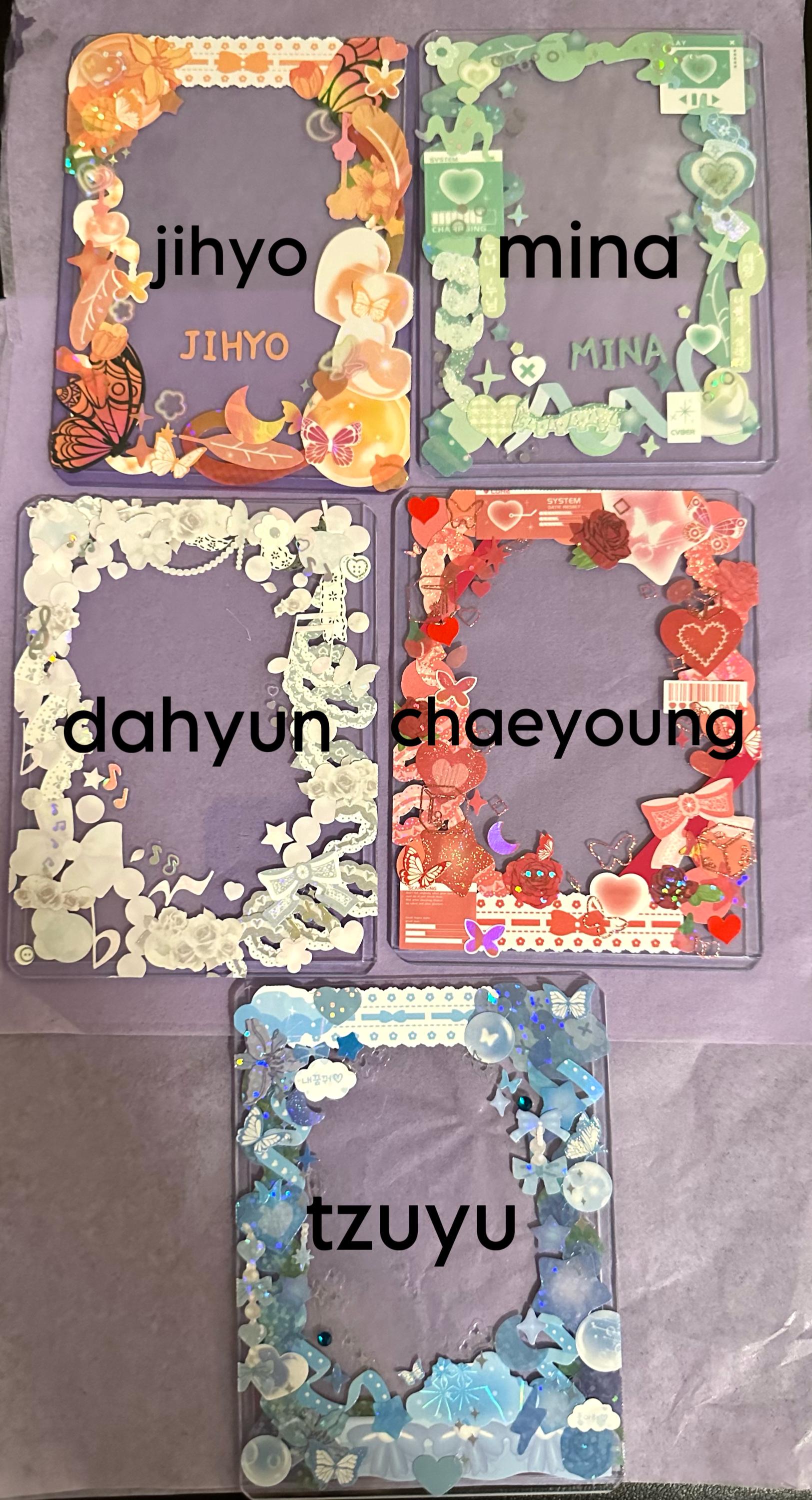 Cute Premade Decorated Toploaders Toploader Deco - Etsy