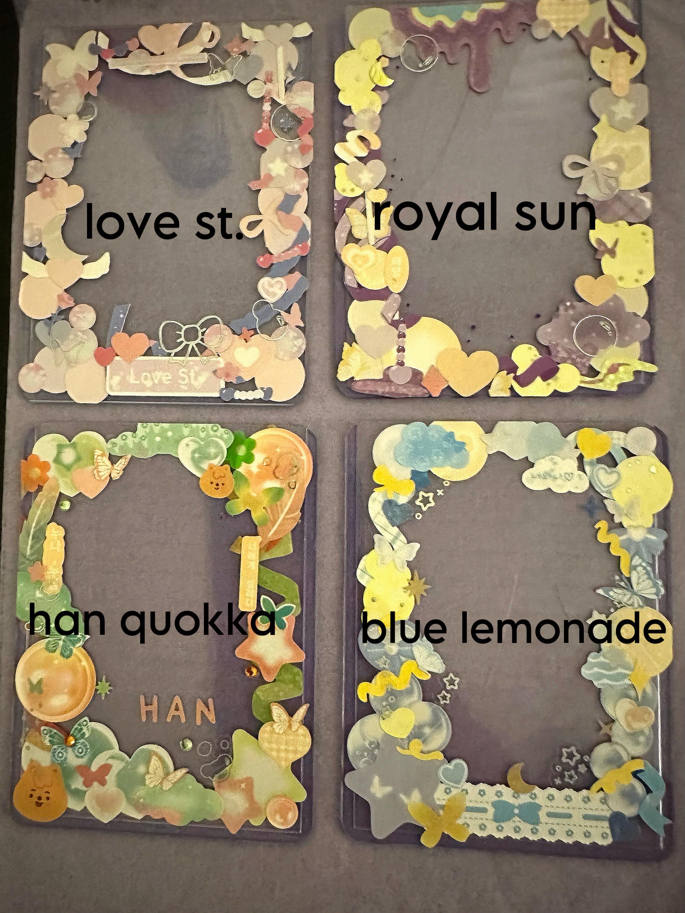 Cute Premade Decorated Toploaders Toploader Deco - Etsy