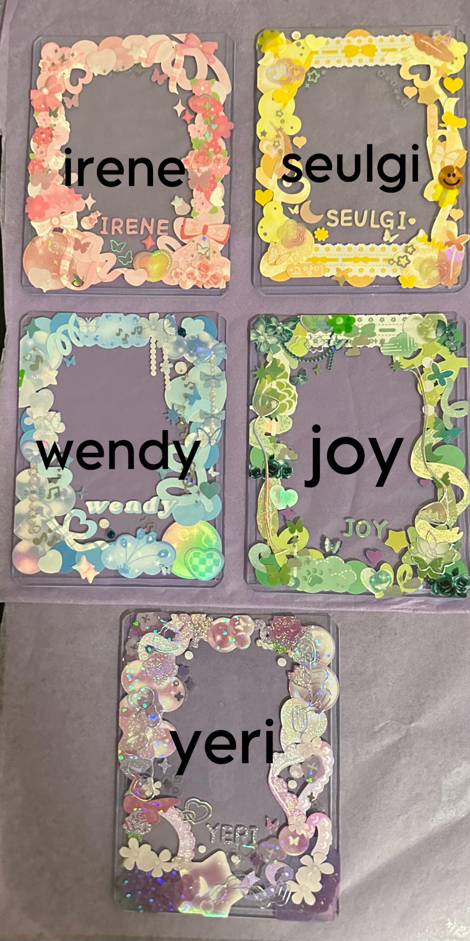 Cute Premade Decorated Toploaders Toploader Deco - Etsy